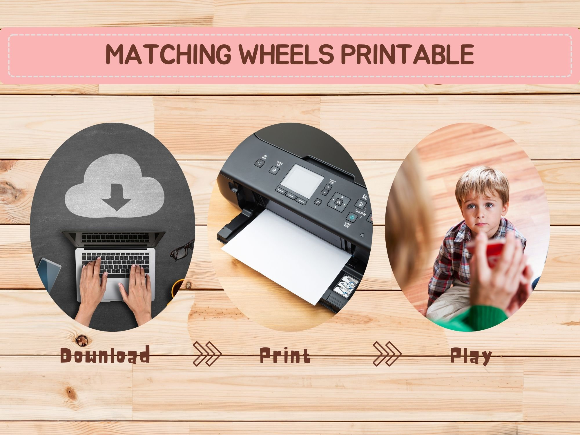 Printable Alphabet Spinners, Beginning Sounds Phonics Matching Wheels ...