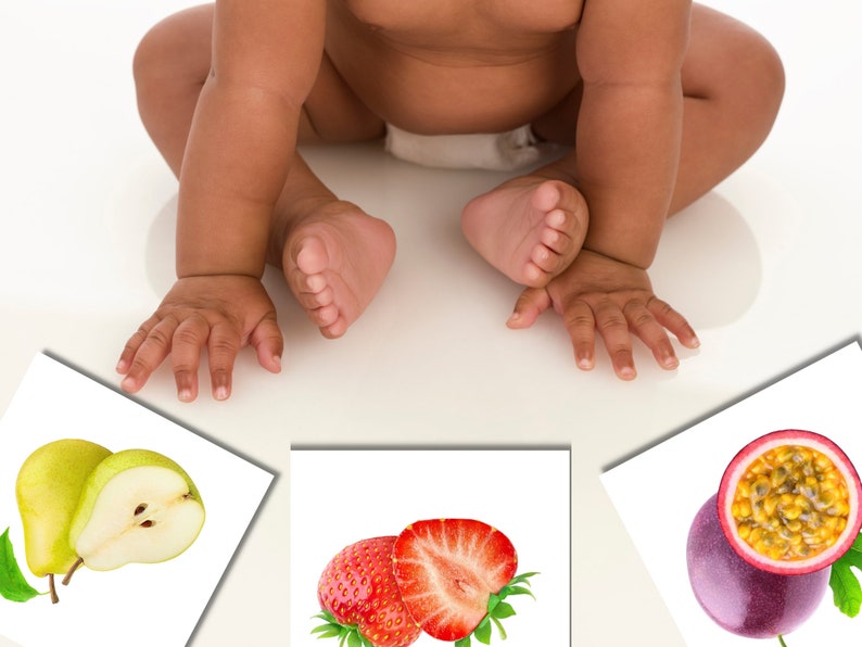 Fruits Real Picture Flashcards, Preschool Fruit Card, Fruit Flashcards ...