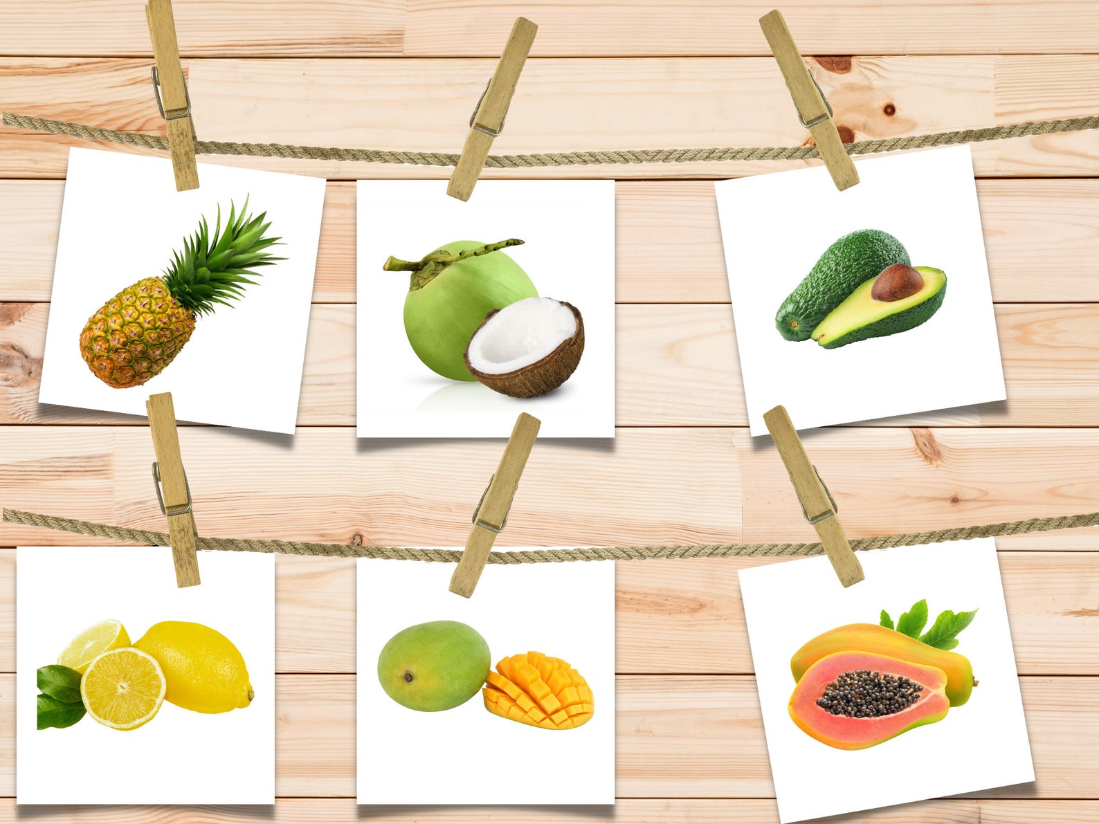 Fruits Real Picture Flashcards, Preschool Fruit Card, Fruit Flashcards ...