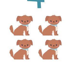 ANIMAL Number Flashcards Counting Flashcards Printable - Etsy