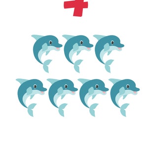 ANIMAL Number Flashcards Counting Flashcards Printable - Etsy