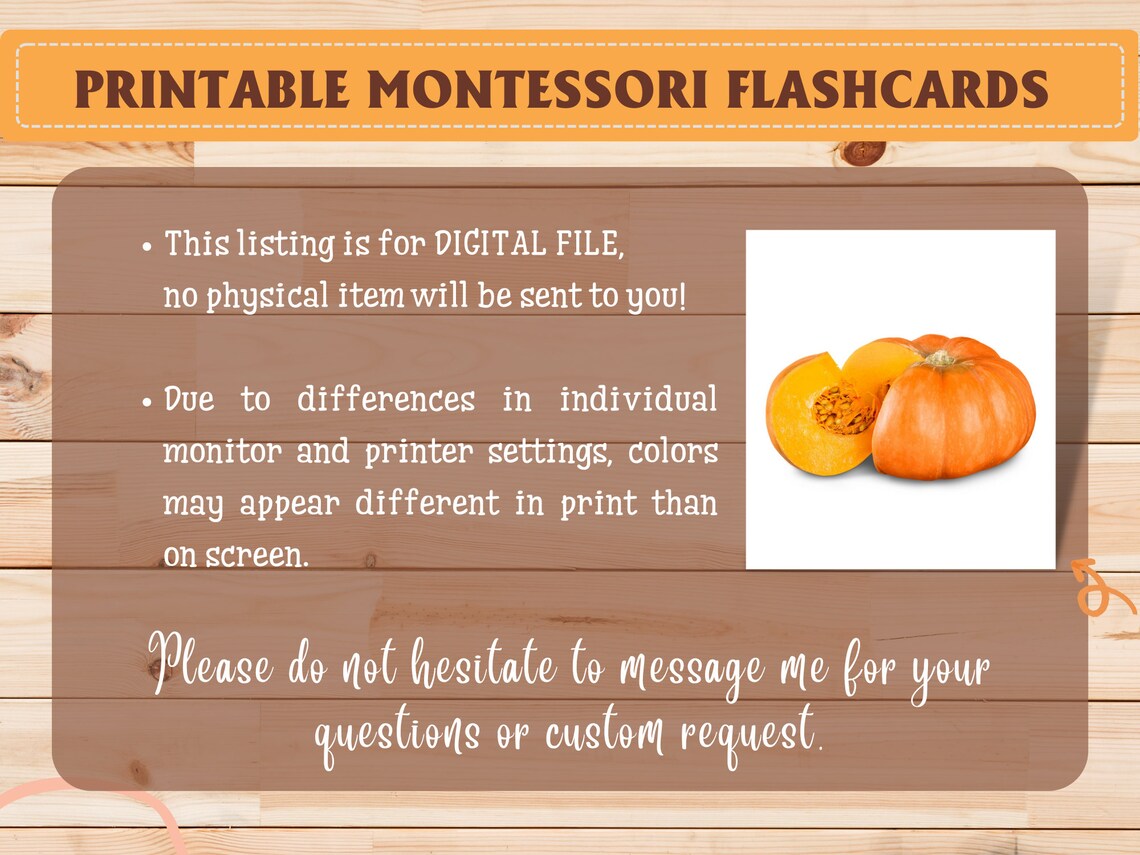 VEGETABLES real Pictures Flashcards, Montessori Printable Vegetables ...