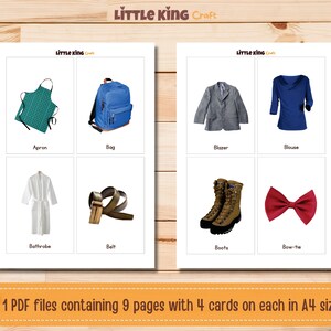CLOTHES With Real Pictures, Clothes Flashcards, Names of Clothes With ...