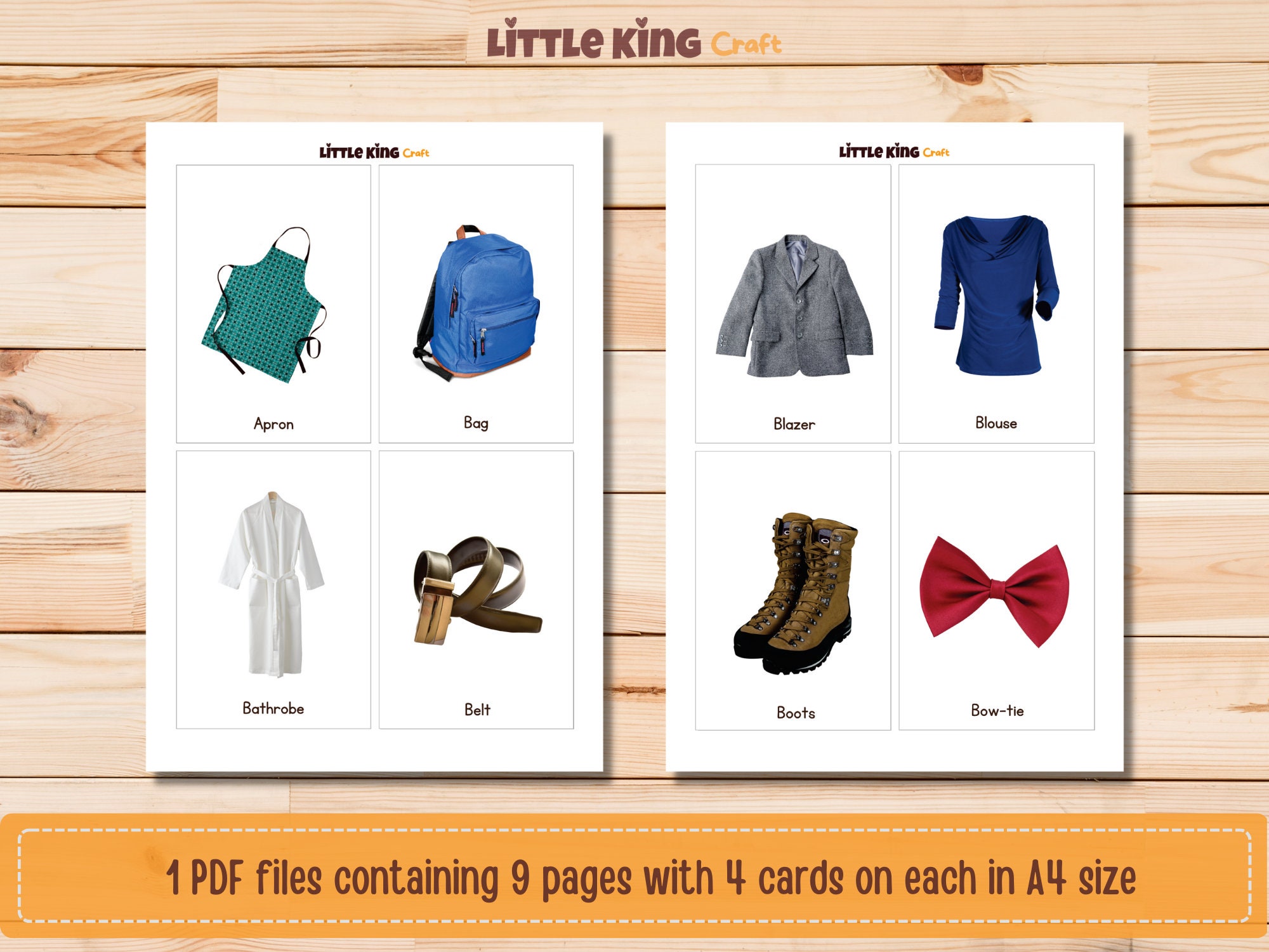 CLOTHES With Real Pictures, Clothes Flashcards, Names of Clothes With ...