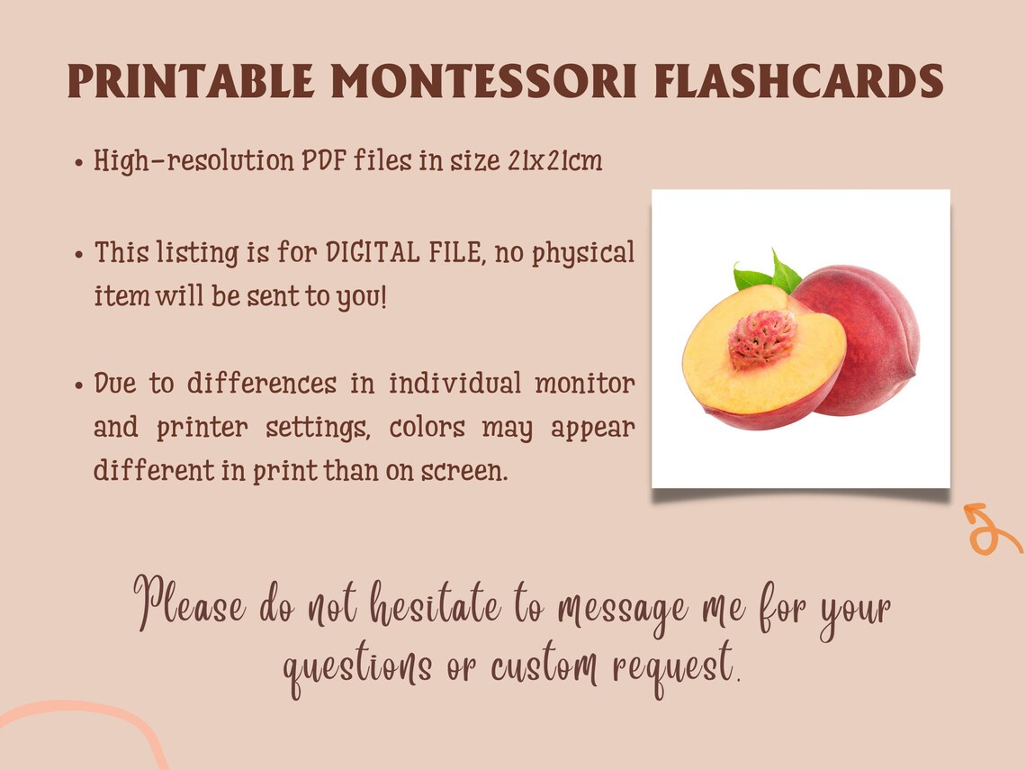 Fruits Real Picture Flashcards, Preschool Fruit Card, Fruit Flashcards ...