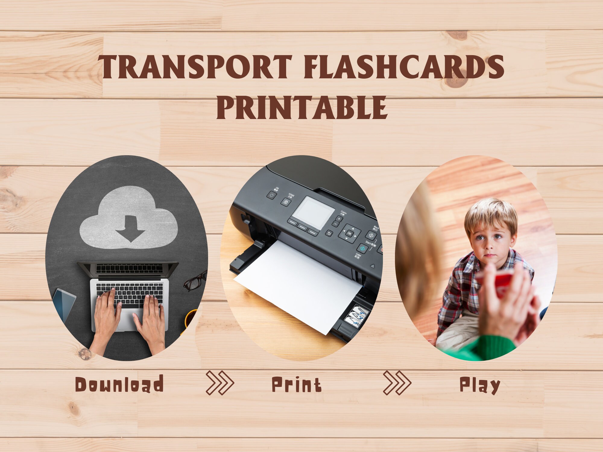 Transport Alphabet Flashcards, Vehicles Flashcards Printable, Transport ...
