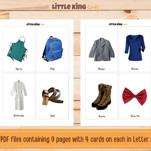 CLOTHES With Real Pictures, Clothes Flashcards, Names of Clothes With ...
