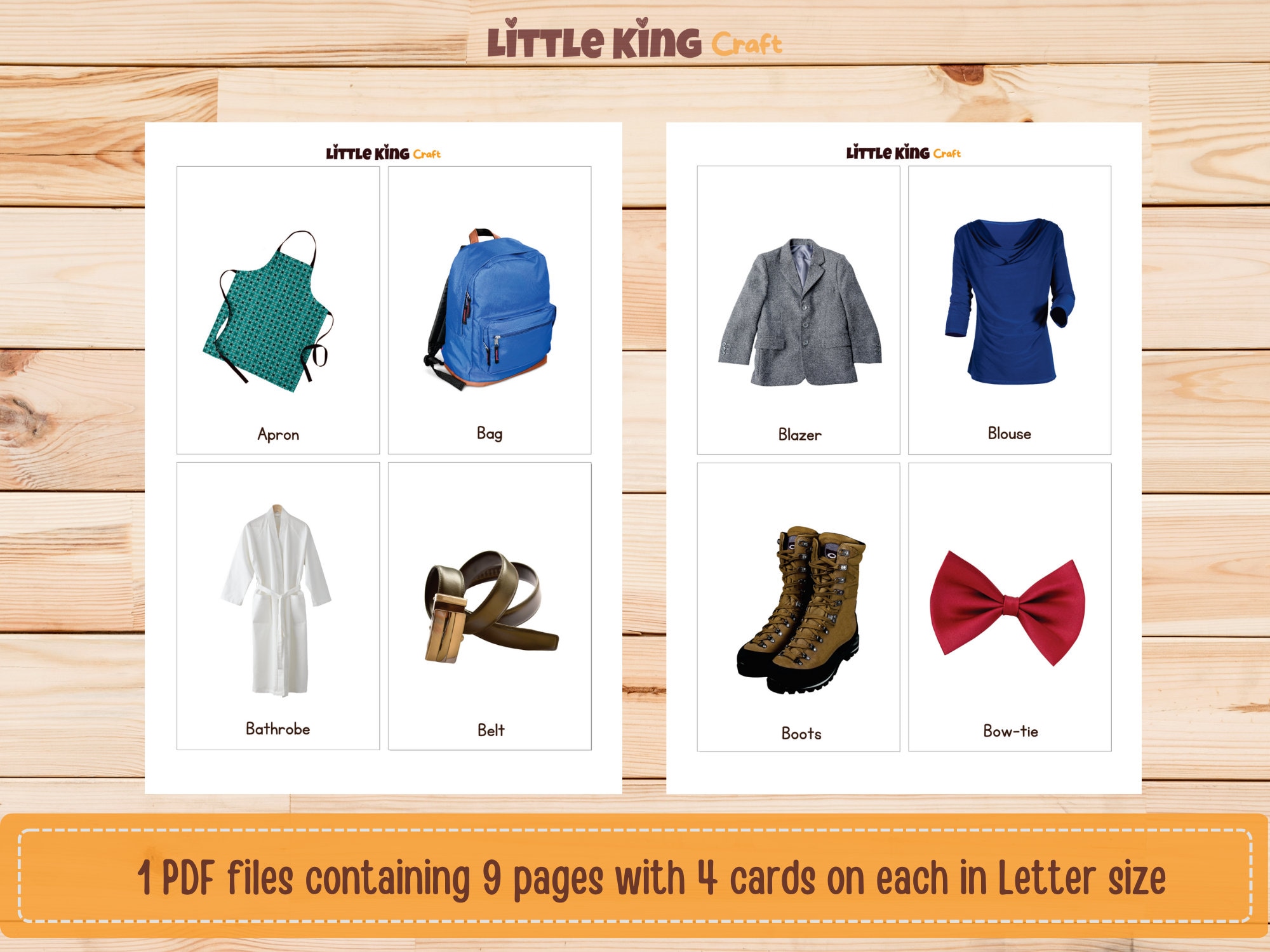 CLOTHES With Real Pictures, Clothes Flashcards, Names of Clothes With ...