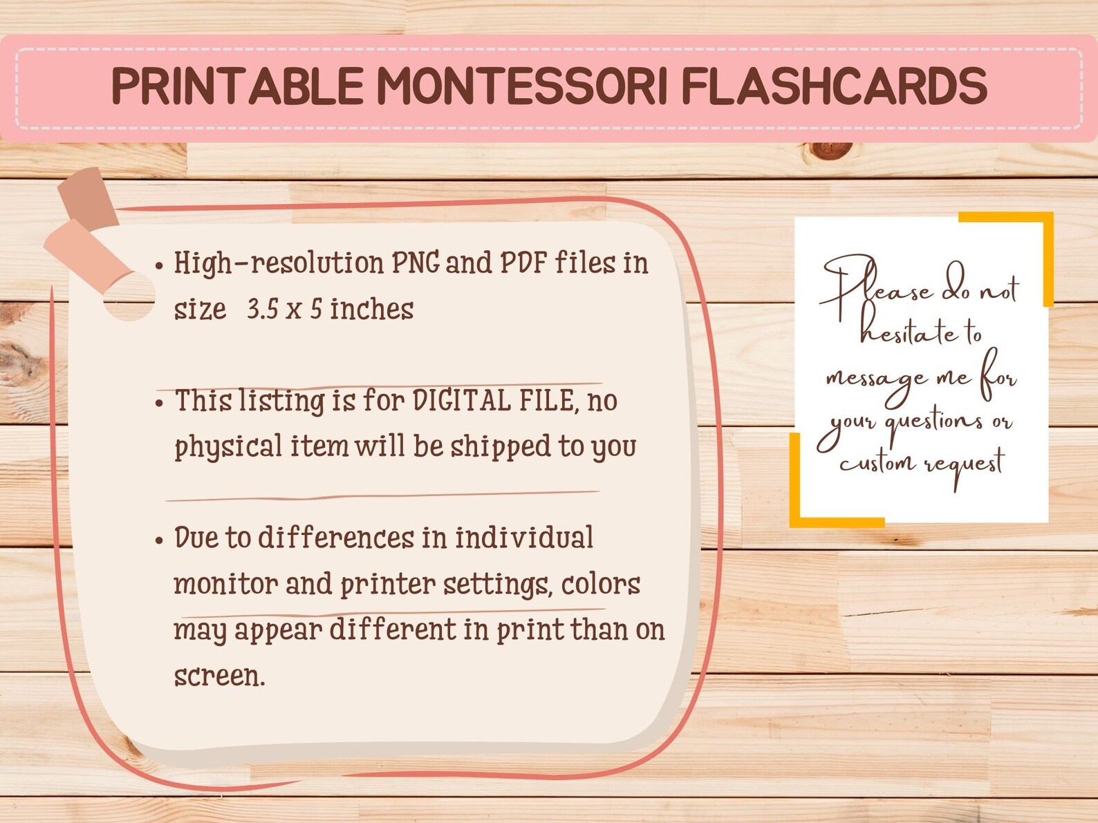 Montessori Alphabet Flashcards Printable, Watercolor ABC Flashcards ...