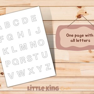 Alphabet Uppercase Letters, ABC Coloring Printable, Alphabet Activities ...