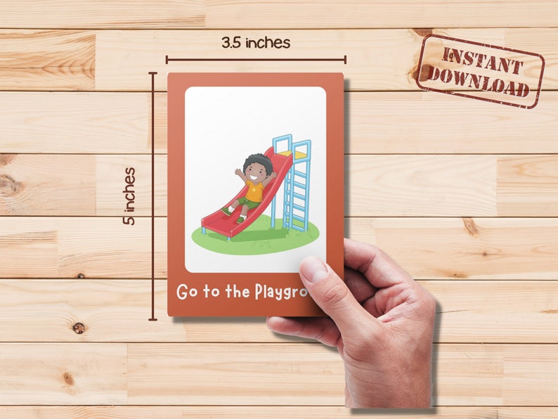 Daily Routine Flashcards for Kids, Visual Routine Cards Printable ...