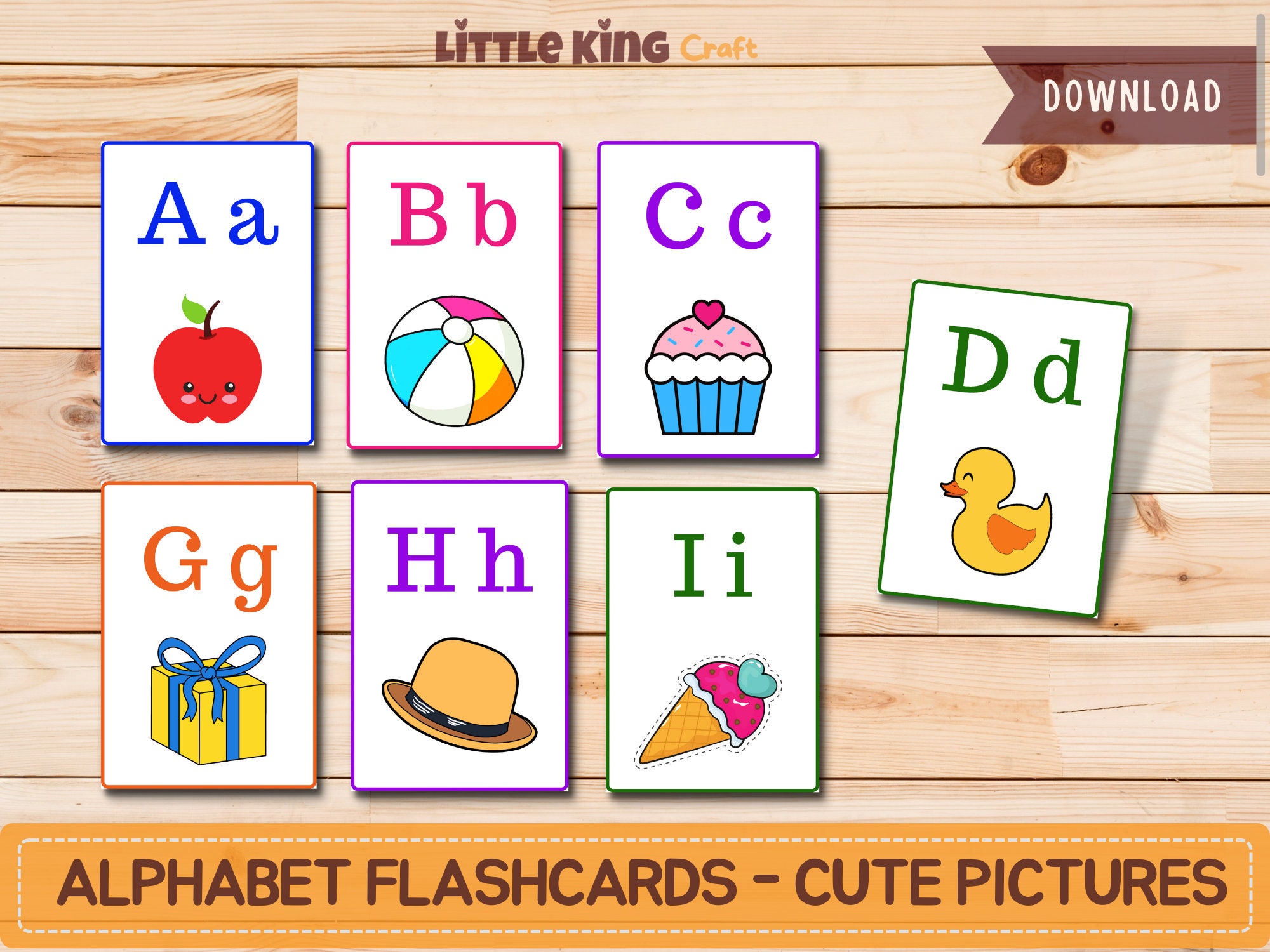 ABC Flashcards, Printable Animal Flashcards English, 54% OFF