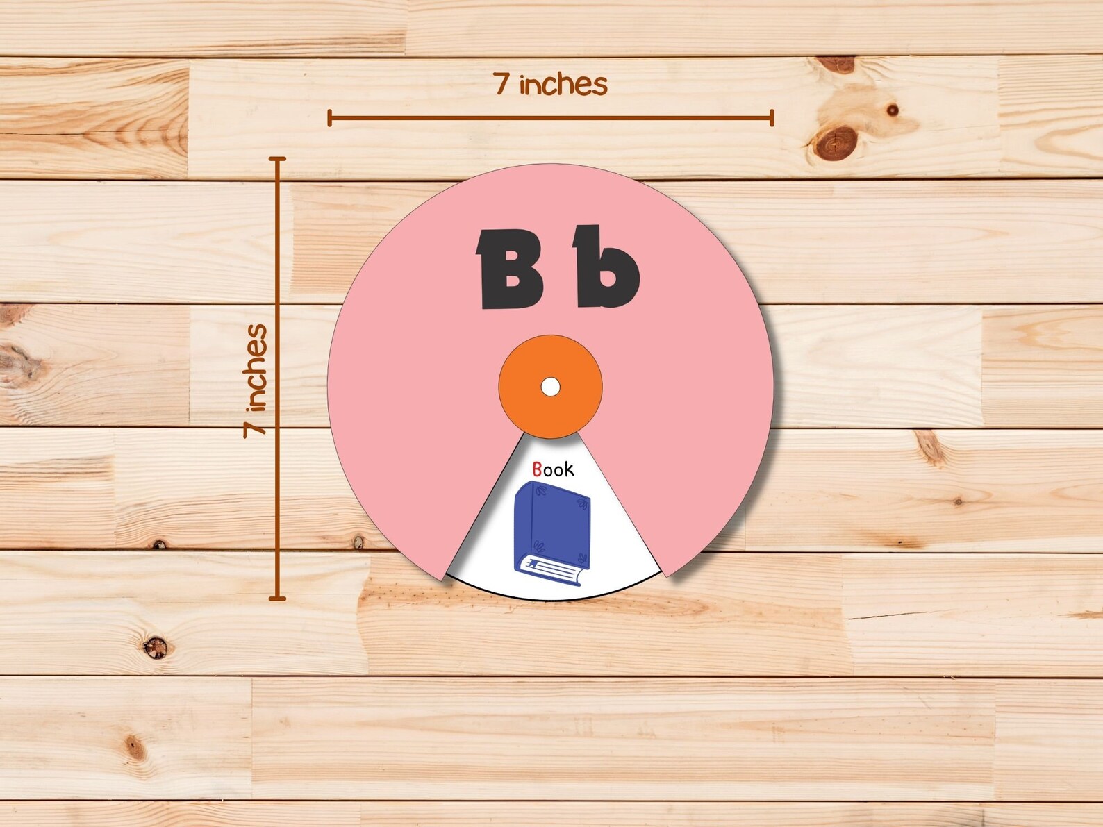Printable Alphabet Spinners, Beginning Sounds Phonics Matching Wheels ...
