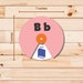 Printable Alphabet Spinners, Beginning Sounds Phonics Matching Wheels ...