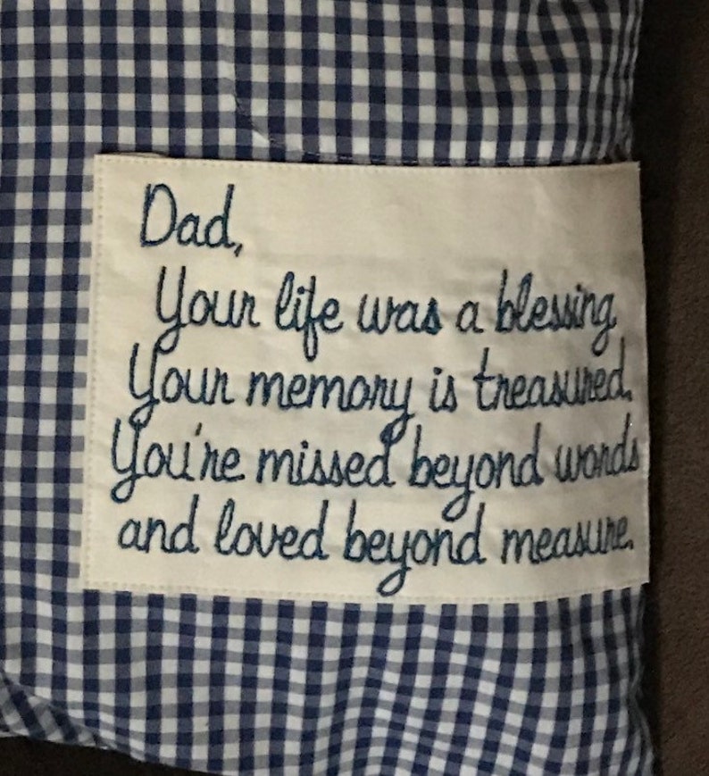 Memory Pillow Patches - Etsy