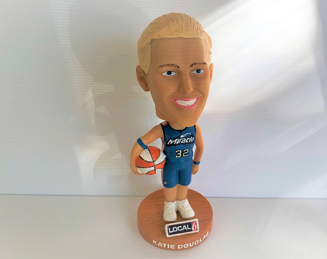 Vintage WNBA Katie Douglas Bobblehead Orlando Miracle Basketball 2002 ...