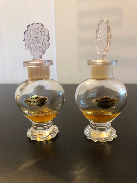 Vintage Miniature AVON Cologne Bottles, Collection of… - Gem