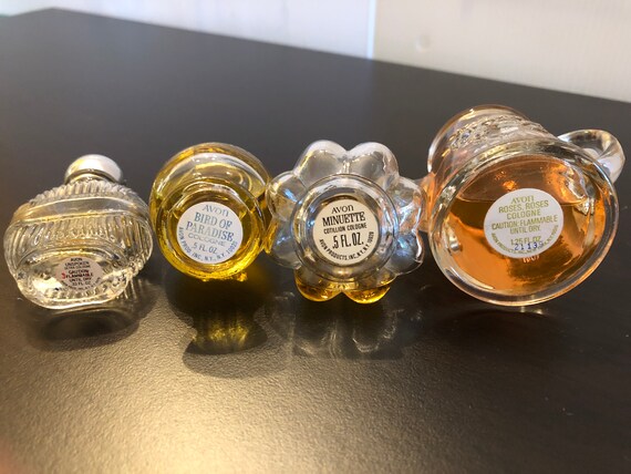Vintage Miniature AVON Cologne Bottles, Collection of… - Gem