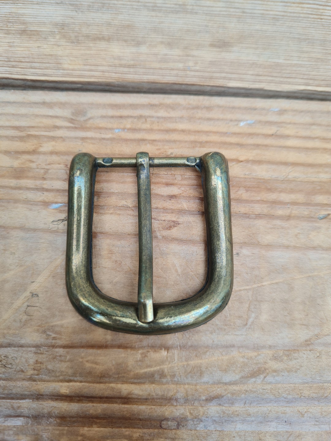 Antique Brass Belt Buckle, Rustic Belt Buckle, Recycled Buckle - Etsy