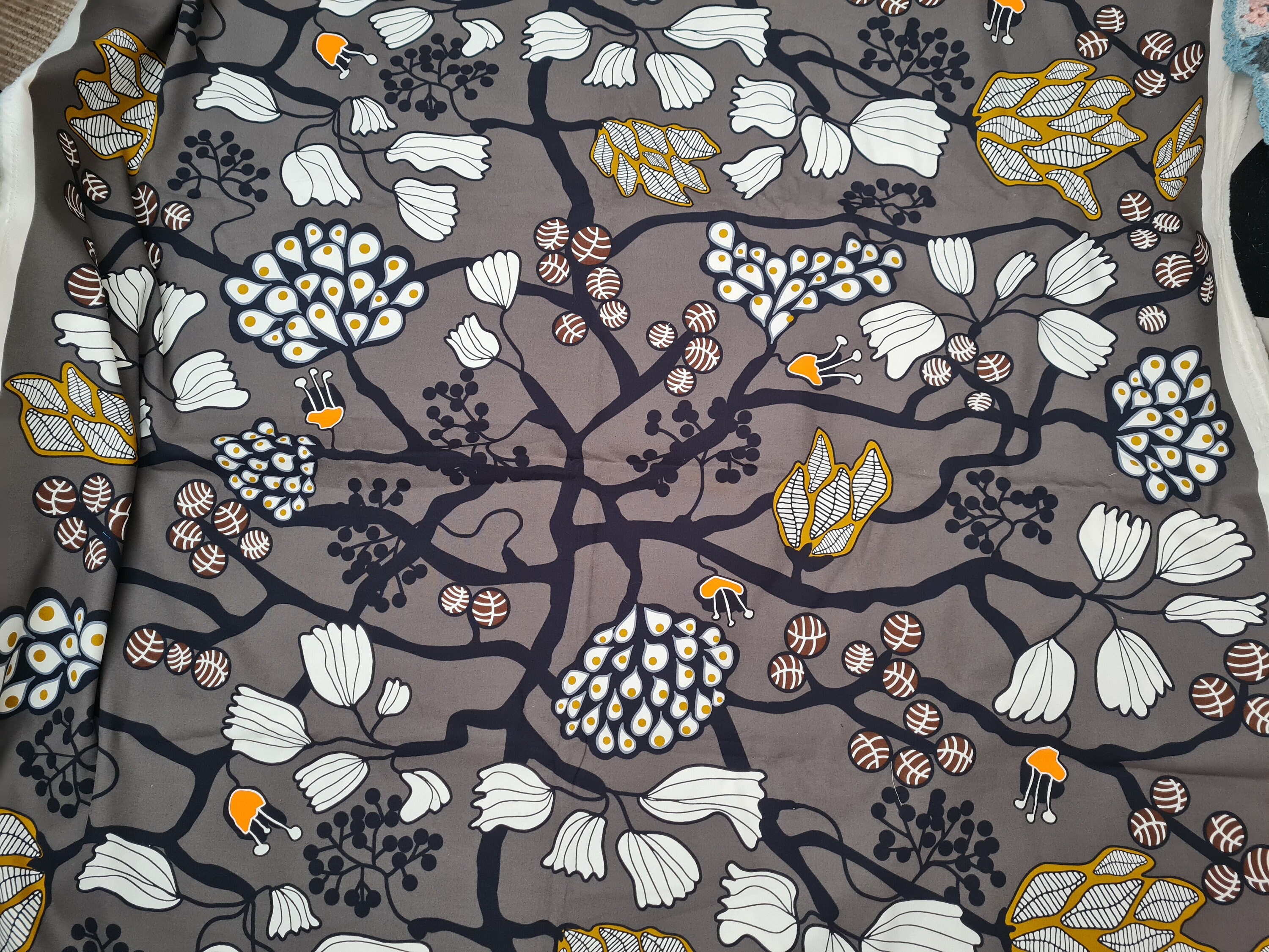 Retro Ikea Fabric, Jenny Svensson Design, Vintage Ikea Fabric, Cotton Fabric - Etsy