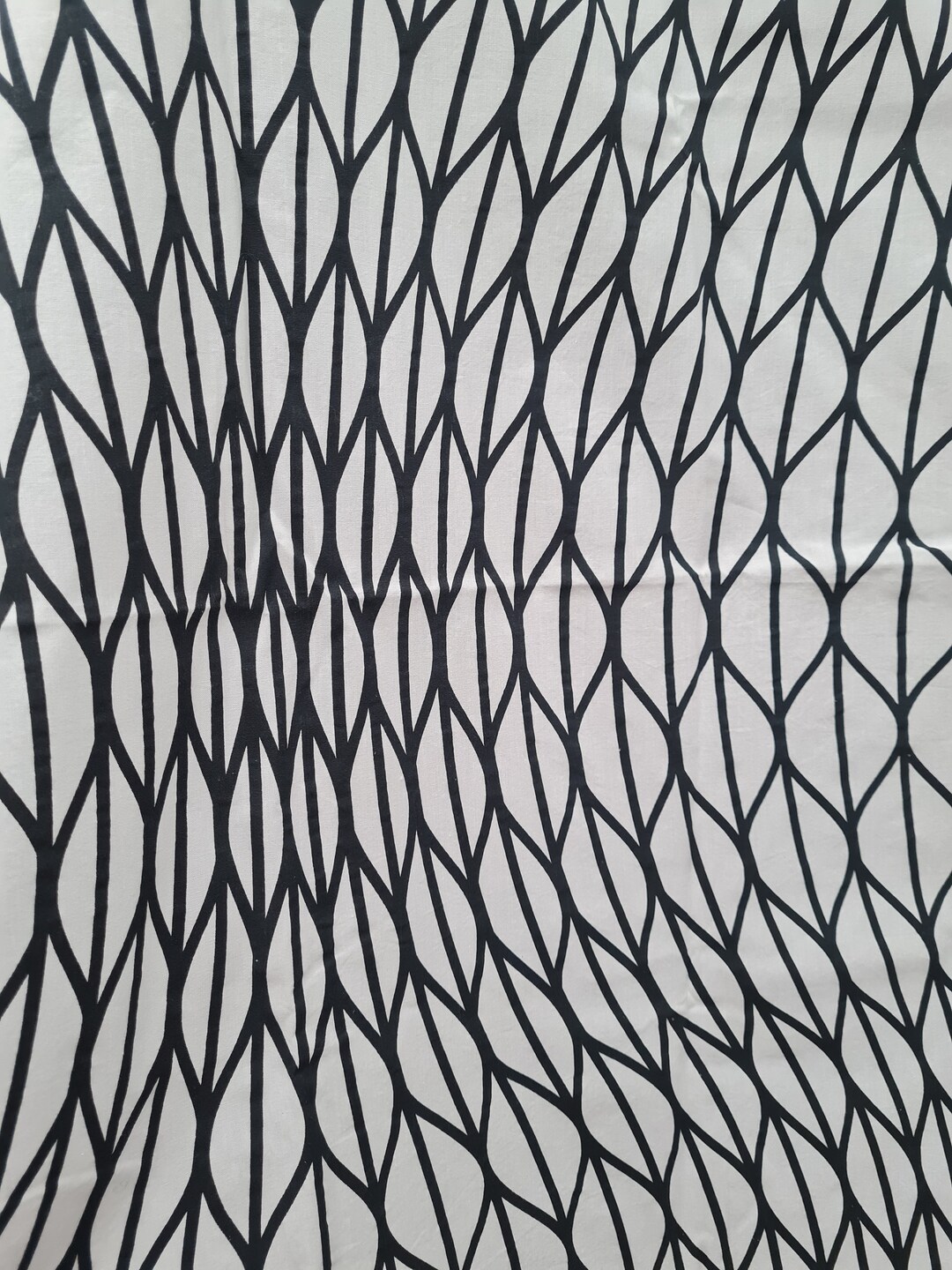 Black and White Ikea Fabric, Paulin Machado Design, - Etsy
