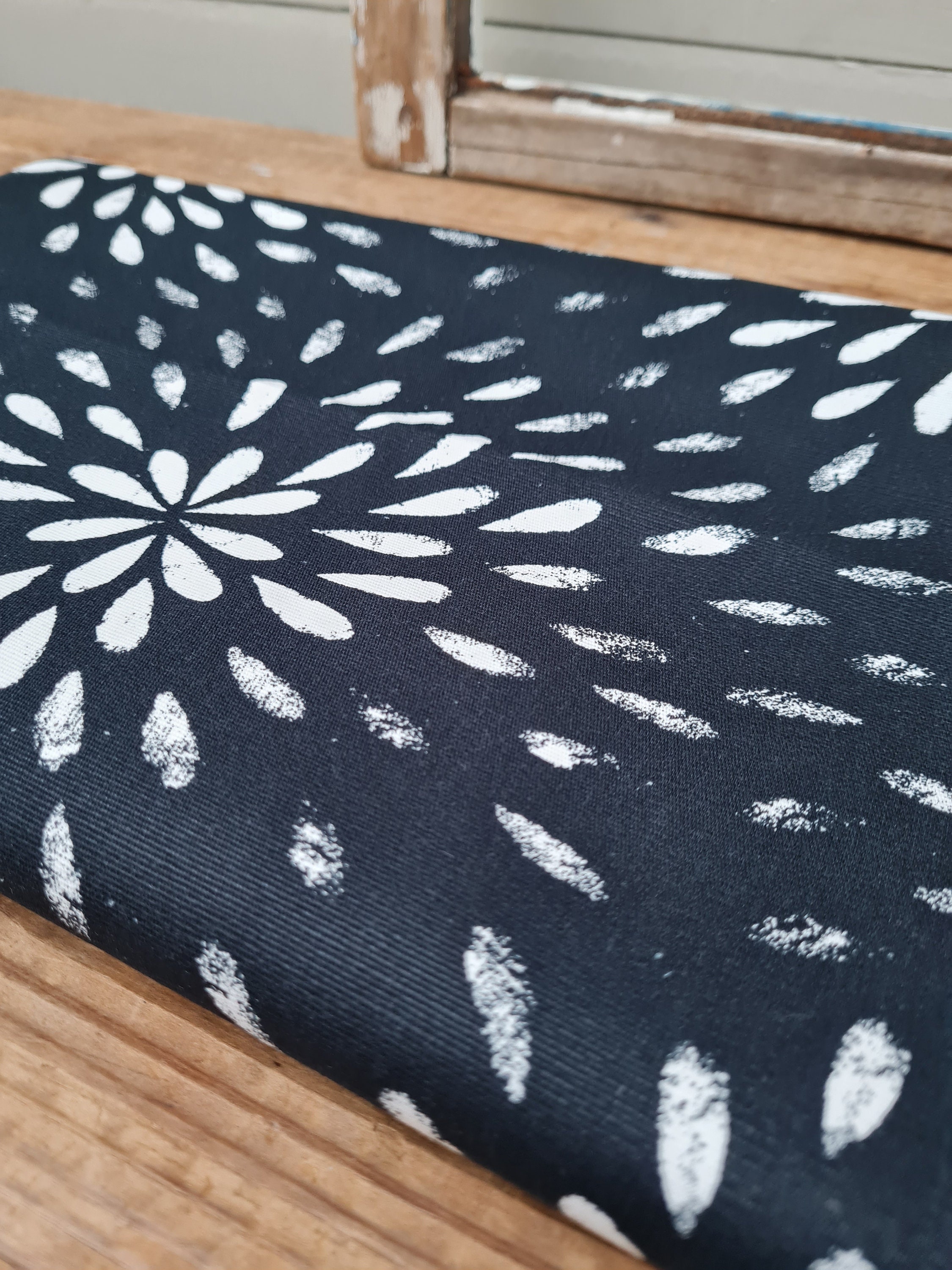 Black and White Ikea Fabric, Paulin Machado Design, - Etsy