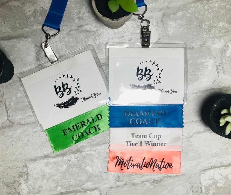 Team Ribbons Event Ribbons Custom Convention Lanyard - Etsy