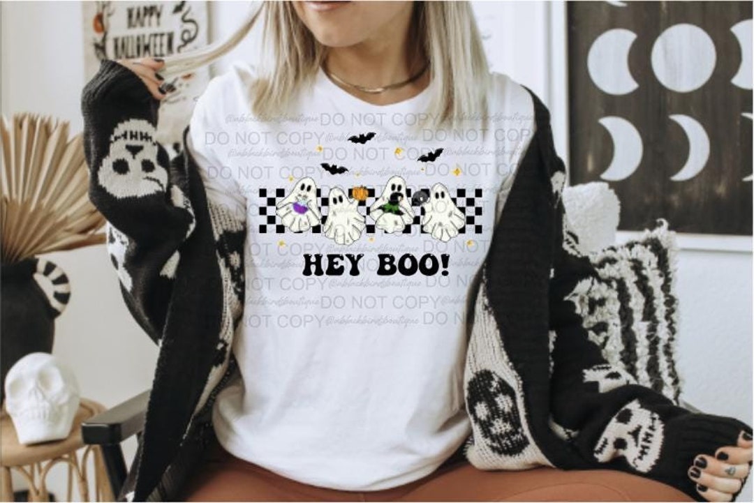 Hey Boo! Ghost Halloween Png, Cute Ghost Png, Halloween Png, Bougie Png ...