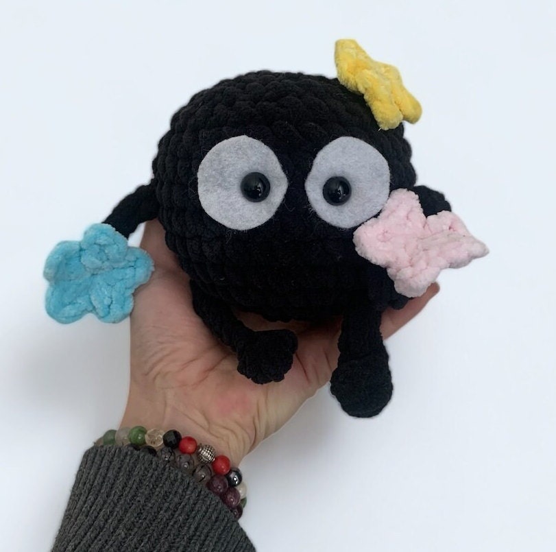 Crochet Pattern Soot Sprite / Cute Plushie Pdf Pattern/amigurumi English Pdf Pattern /little ...