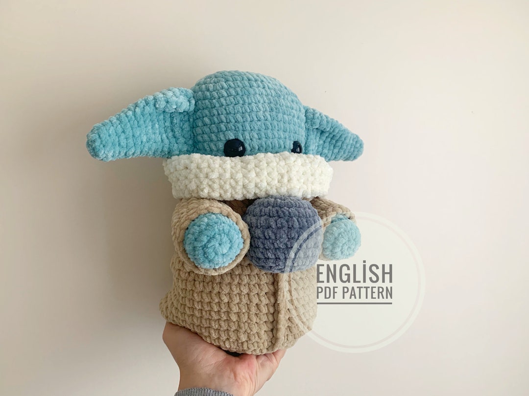 Alien Baby Crochet / Baby Alien Plush Toy Crochet English Pdf Pattern ...