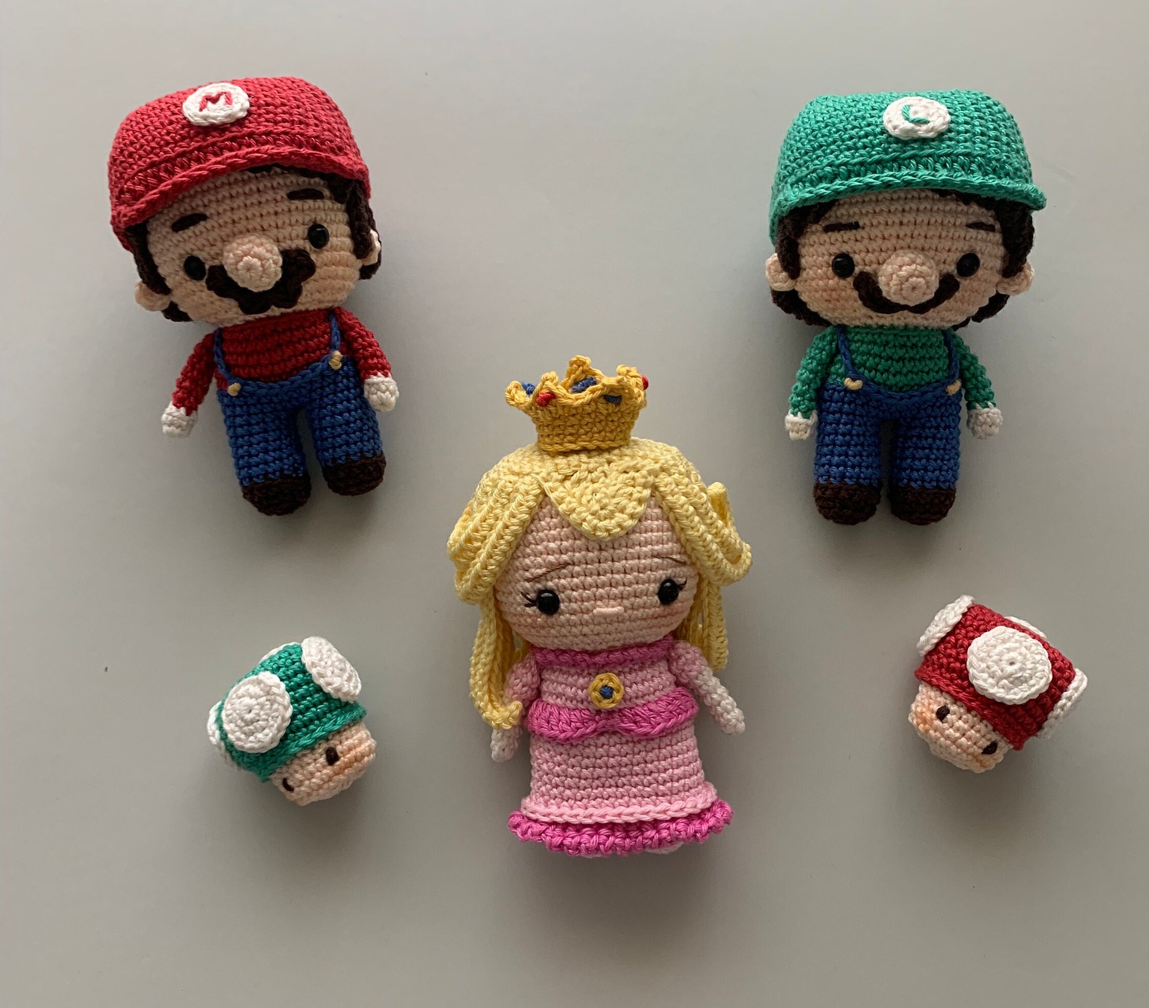 Pdf Pattern Mario Bros/mario Bros Characters Crochet Pdf - Etsy Canada