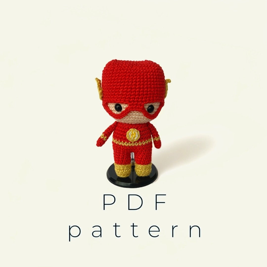 Super Hero Crochet Pattern/crochet Flash Pdf Pattern / Amigurumi Super ...