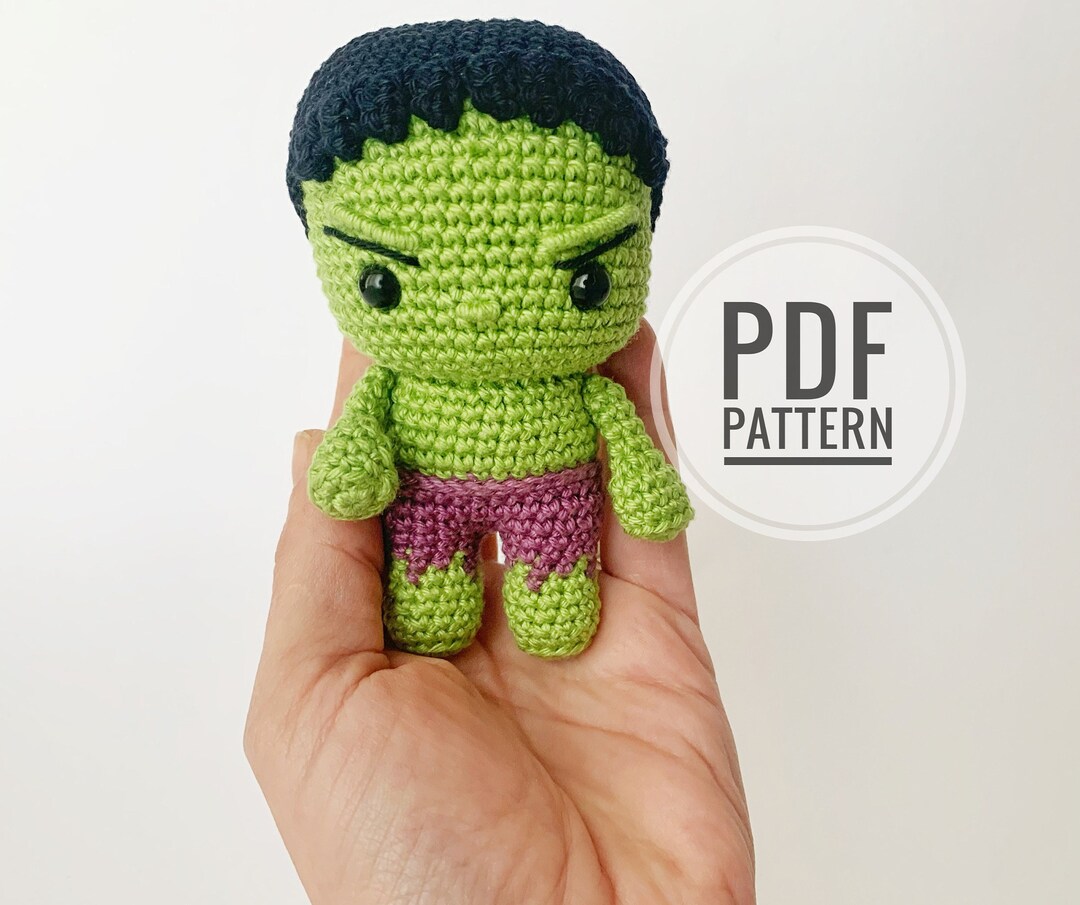 Crochet Super Hero Toy Pattern: Amigurumi Avengers (PDF Pattern) - Etsy
