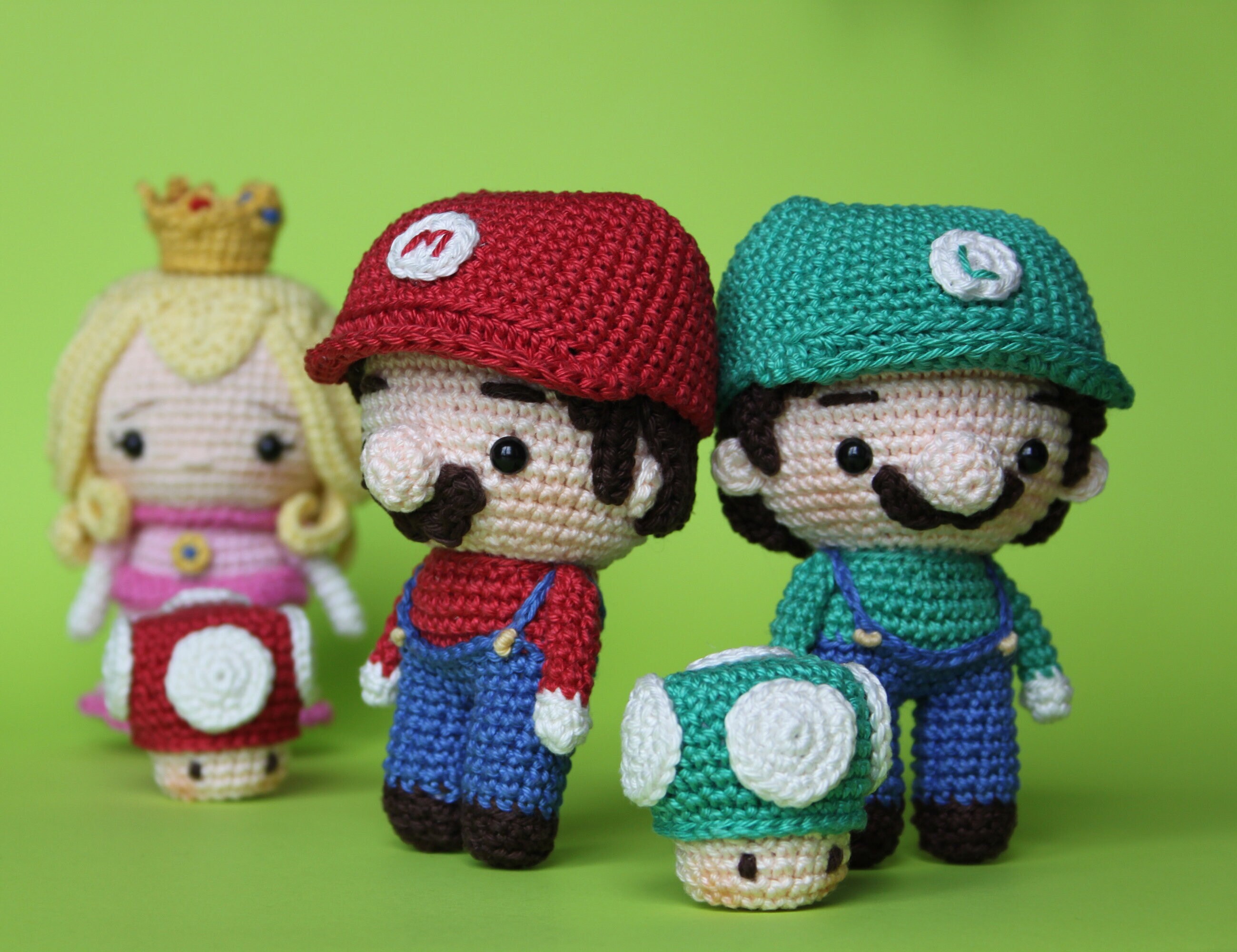 Pdf Pattern Mario Bros/mario Bros Characters Crochet Pdf - Etsy Canada