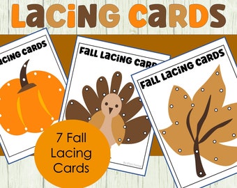 Weather Lacing Cards Quiet Activities for Toddlers Montessori Fine ...