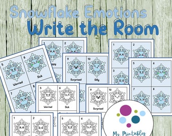 Snowflake Scavenger Hunt - Etsy