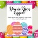 You've Been Egged Printable, Easter Activity, Easter Egg Hunt Your ...