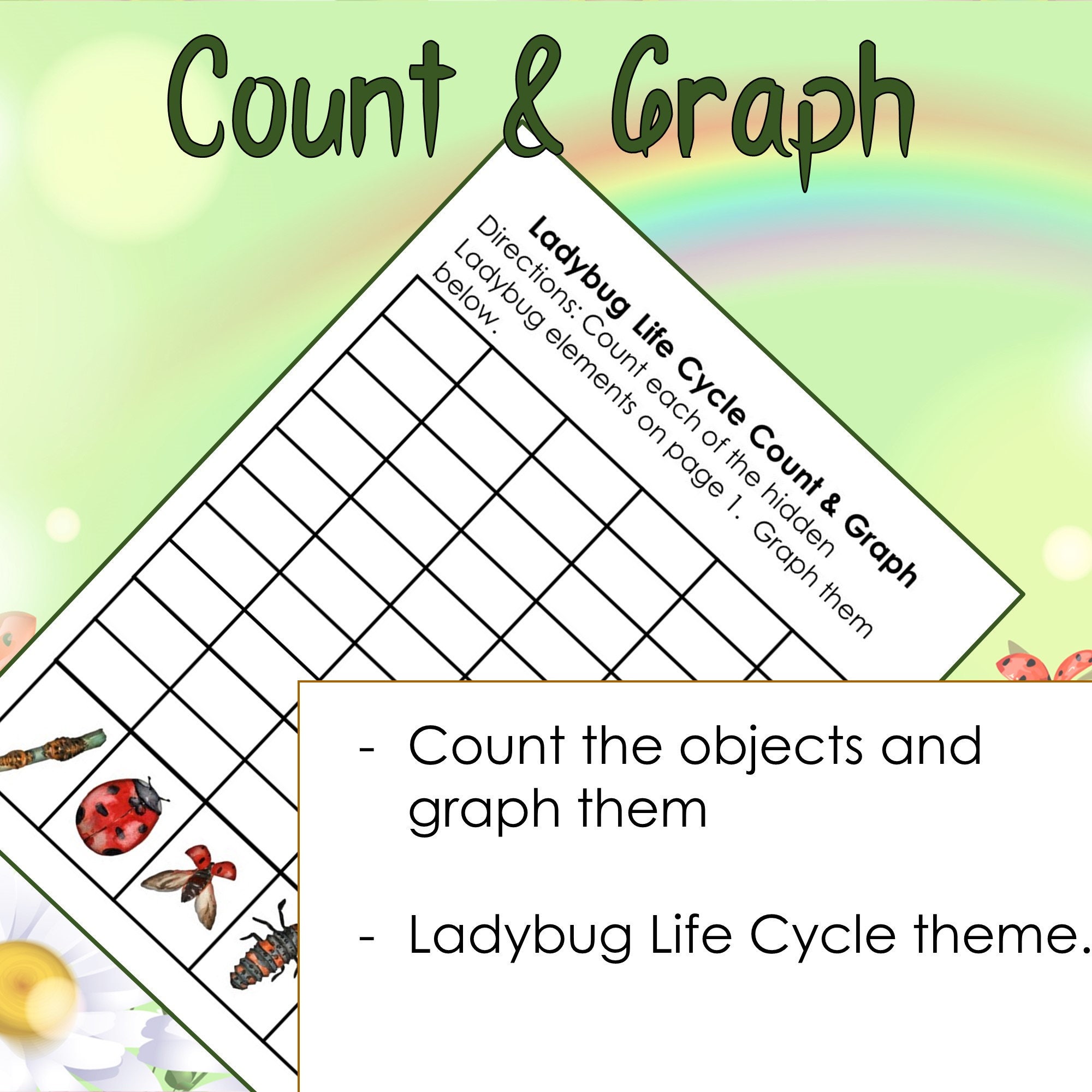 Ladybug Look and Find Printable, Ladybug Games, Printable Games ...
