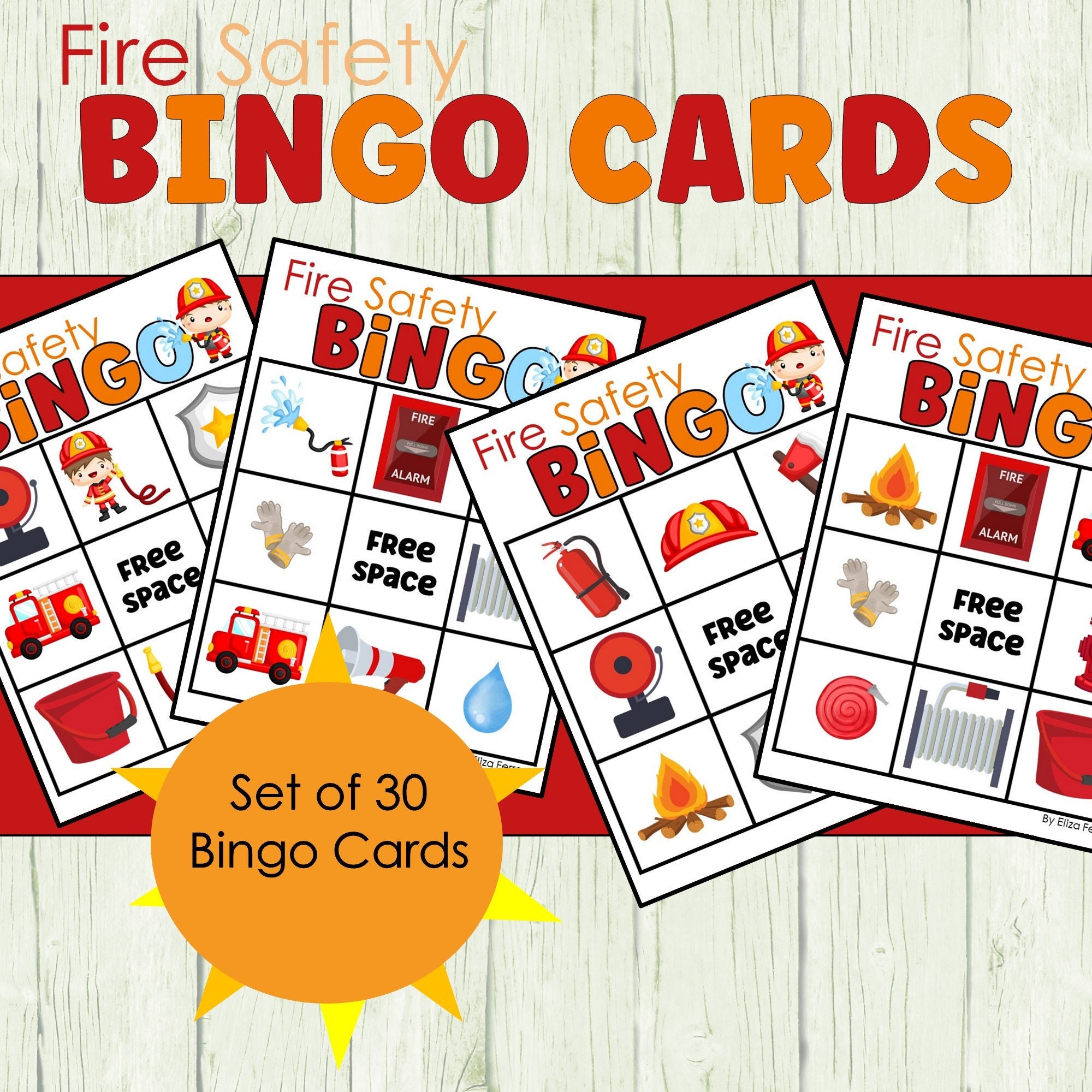 Fire Safety Bingo Game Printable at Kiara Whitworth blog