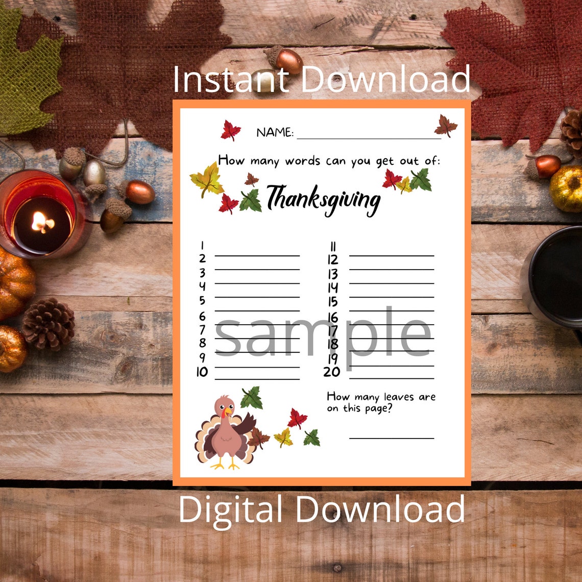 Thanksgiving Anagram, Worksheet for Thanksgiving, Thanksgiving ...