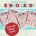 Winter Gnome Bingo Printable. Bingo Game for Kids, Christmas Bingo ...