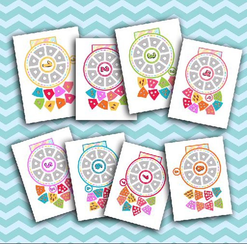 Learning to Count - Learn Numbers- Printable Busy Book - Velcro ...
