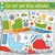 Shape and Color Matching Velcro Activity, Learning Colors Sorting ...