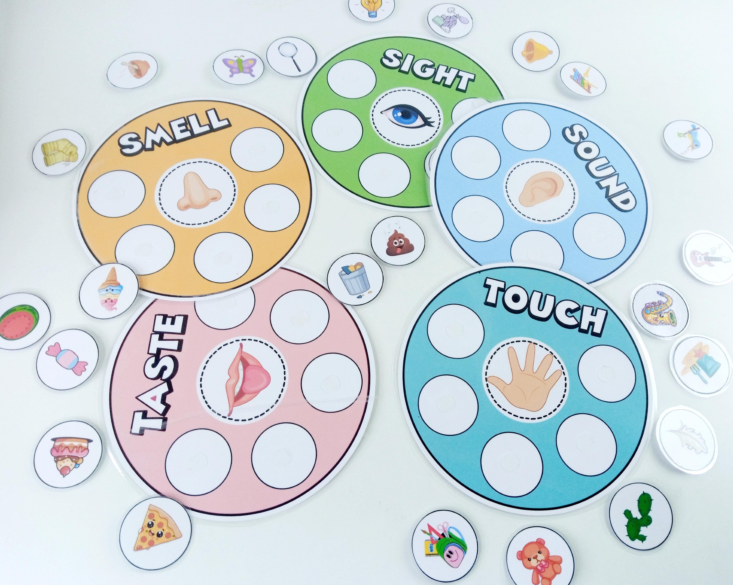 Five Senses Sorting Activity Printable, 5 Senses Sorting, Kids 5 Senses ...