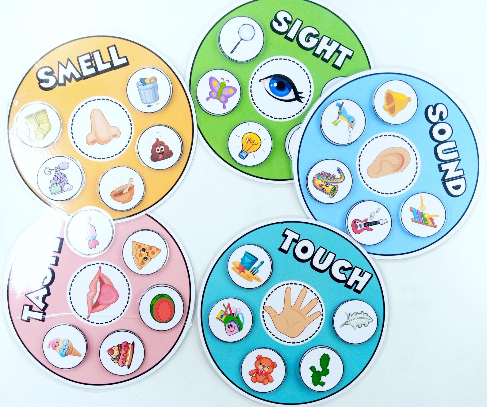 Five Senses Sorting Activity Printable, 5 Senses Sorting, Kids 5 Senses ...