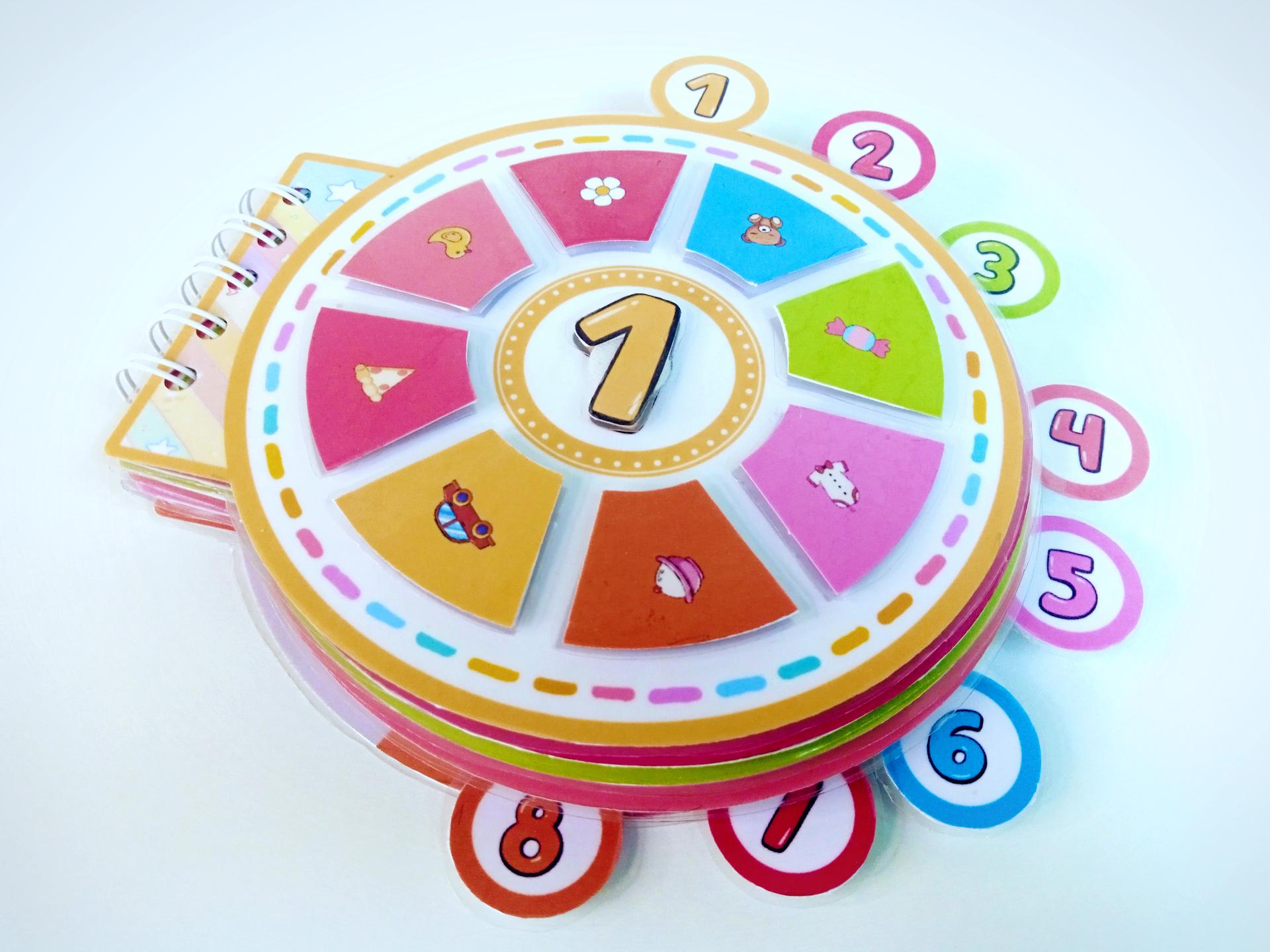 Learning to Count - Learn Numbers- Printable Busy Book - Velcro ...