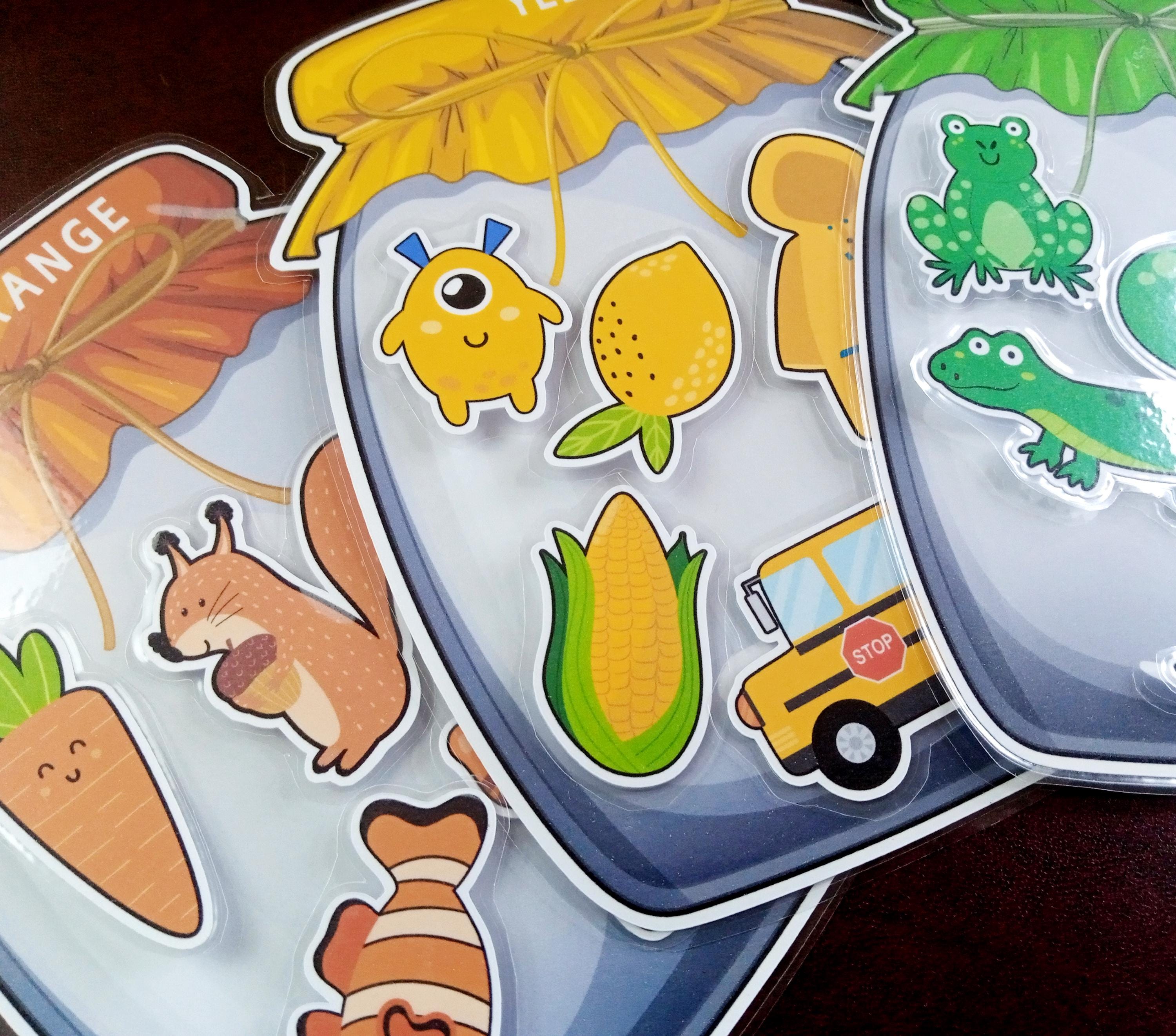 Color Sorting Activities, Montessori Printables, Color Matching in Jars ...