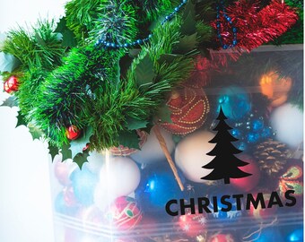 Holiday Bin Labels - Etsy