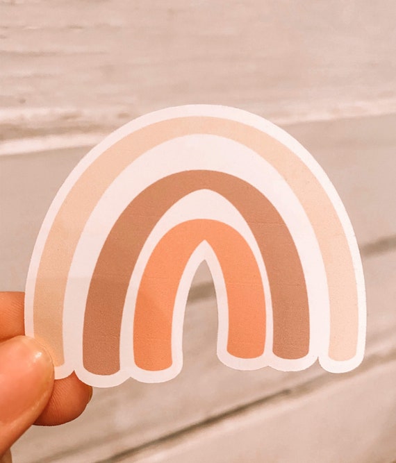 Rainbow Sticker - Etsy