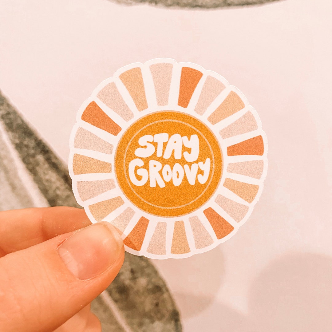 Stay Groovy Sticker - Etsy